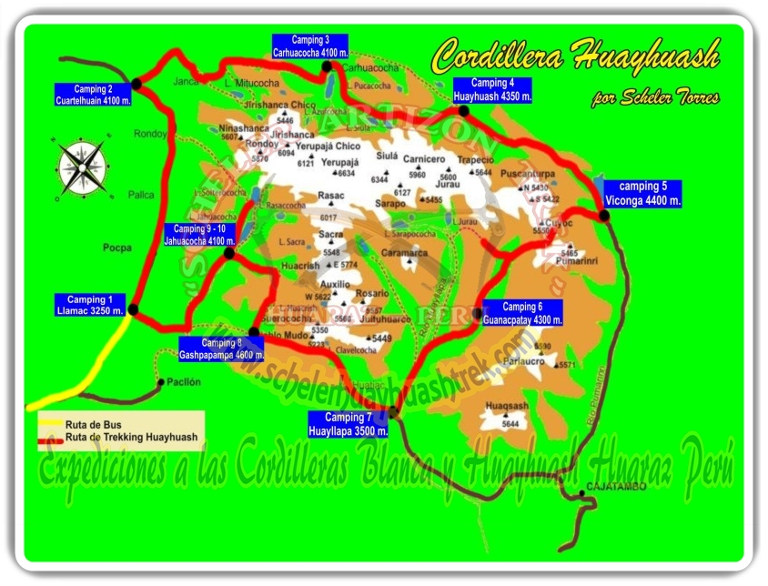 .::Trekking Cordillera Huayhuash 2020 Huaraz Perú::.
